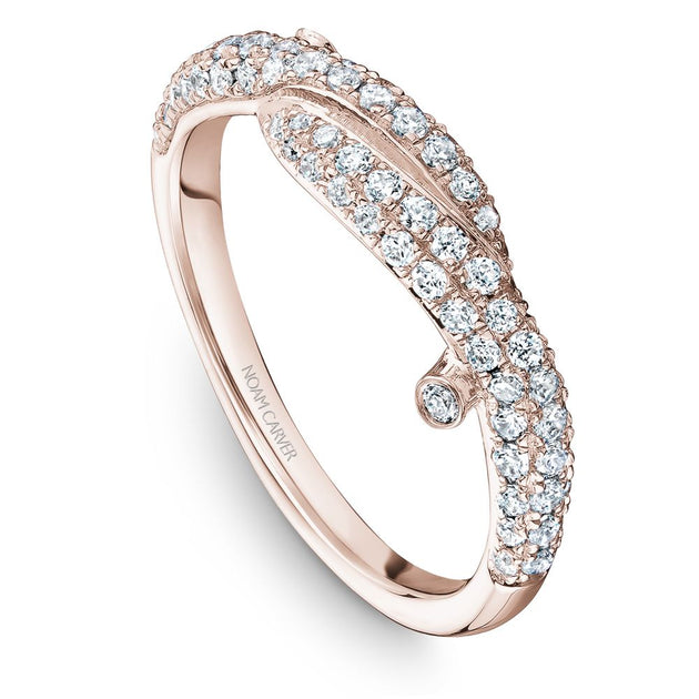 Noam Carver Diamond Twist Wedding Band - STA16-1W – D'Amore Jewelers